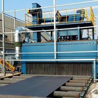 China Granalladora Shot Blasting Machine For Cast Iron Cleaning Rust Remove for sale