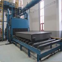 China Wheelabrator Steel Profile Shot Blasting Machine I Beam H Beam for sale
