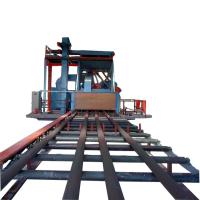 China Automatic External Surface Steel Pipe Shot Blasting Machine For Steel Tube for sale