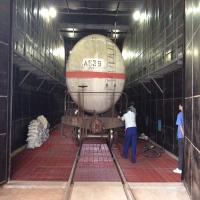 China Vehicle Car Truck Shot Blasting Booth High Efficiency for sale
