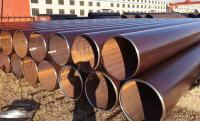 China Cutting LSAW Steel Pipe with Plain End and Longitudinally Submerged Arc Welding Treatment for sale