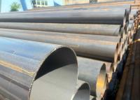 China API ASTM EN SAWL Carbon Steel Pipes Length 5.8m - 12m Black / Bevelled / Plain Ends for sale