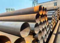 China API ASTM EN SAWL Carbon Steel Pipes Length 5.8m - 12m Black / Bevelled / Plain Ends for sale