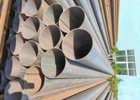 China Large Diameter LSAW Steel Pipe DIN 17100 / ST37-2 / ST44-2 / ST52-3 SAWL Steel Pipe for sale