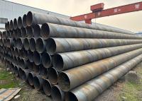 China SAWH Pipe Welded Spiral Pipes 6mtr - 18mtr Length For Equipment Fabrication for sale