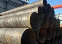 China Plain / Beveled / Threaded Ends SAWH Steel Pipe API 5L PSL1 Gr.A X42 X46 X52 X56 X60 for sale
