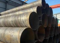 China SAWH SSAW Steel Pipe ASTM A53 / A252 / A500 Spiral Submerged Arc Welded Pipe for sale