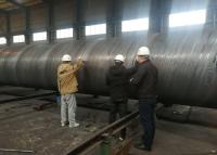 China ASTM A795 Grade SSAW Steel Pipe with Beveled Ends and 6mm 25mm Thickness Range Up To 1 for sale