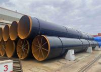 China Anti Corrosion 3PE Coating Steel Pipe OD 25mm - 3000mm 3LPE Coated Pipe for sale