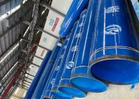 China ASTM A106 3LPP Coated Steel Pipe Plain End / Bevelled End Burr Removed for sale