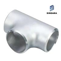 China ASTM A234 A420 A403 Steel Pipe Fittings Butt Weld Socket Threaded Tee for sale
