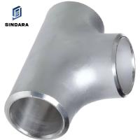 China ASTM A234 A420 A403 Steel Pipe Fittings Butt Weld Socket Threaded Tee for sale