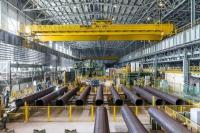 China Steel Pipe Manufacturing with Double Submerged Arc Welded Pipe and Black Painting Process Spiral Submerged- Arc Welded Steel Pipe for sale
