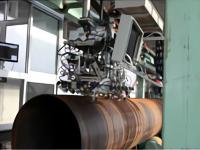 China Spiral Submerged Arc Welding SSAW Steel Pipe Standard EN10217 Manufacturing Process for sale