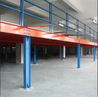 China I-beam Heavy Duty Steel Working Platform Warehouse Large Storage Structural Steel Mezzanine Rack Support for sale