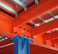 China I-beam Heavy Duty Steel Working Platform Warehouse Large Storage Structural Steel Mezzanine Rack Support for sale