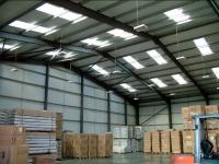 China Super Capacity Warehouse Prefabricated Steel Structure  , Prefab Steel Warehouse Buildings for sale