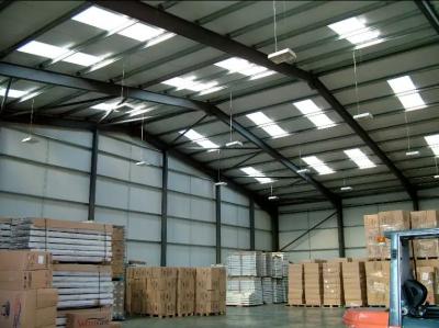 China Super Capacity Warehouse Prefabricated Steel Structure  , Prefab Steel Warehouse Buildings for sale
