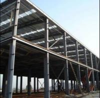 China Super Capacity Warehouse Prefabricated Steel Structure  , Prefab Steel Warehouse Buildings for sale