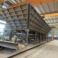China Low Maintenance Steel Structure for Customized Industrial Applications Aggregate Storage Solutions for sale