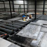 China Q235B/Q355B H Beam Steel Structure Warehouse Prefabricated Building Steel Frame Storage Second Floor for sale