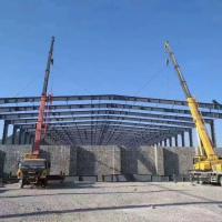 China Factory Wholesale Steel Structure Q345 Grade Light Metal Steel Column and Beam for Workshops and Warehouses for sale