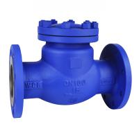 China Cast Steel Wcb/CF8 Swing Check Valve, Flange End, 150lb 300lb 600lb for sale