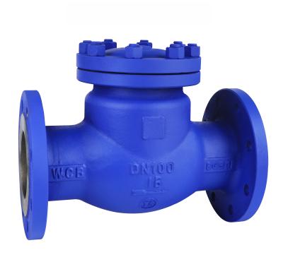 China Cast Steel Wcb/CF8 Swing Check Valve, Flange End, 150lb 300lb 600lb for sale