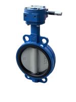 China Ductile Iron Soft Seal Elastic Valve Seat Centerline Wafer Butterfly Valve Stainless Steel Valve Plate for sale