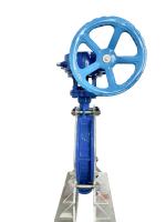 China Butterfly Valve Pn16 DN150-DN1800 Double Flange Double Eccentric Soft Sealed BS5163 for sale