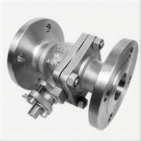 China Flanged ball valve two-piece soft-seal floating ball valve Q41F manual 304L stainless steel ball valve for sale