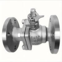 China Manual 304L stainless steel ball valve, two-piece soft seal floating ball valve Q41F flange ball valve for sale