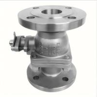 China Manual 304L stainless steel ball valve, two-piece soft seal floating ball valve Q41F flange ball valve for sale