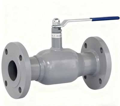 China Gas Heat & Water Supply Fully Welded Bw End Floating Ball Valve Pn16 Pn25 Carbon Steel Ball  Valve for sale