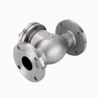 China ANSI Class 100 10 Inch SS304 Stainless Steel 316 Flanged Swing Check Valve Dual Plate Check Valve for sale