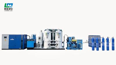 China LMO Series Oxygen Production Line Set with 93% Purity and 1-200Nm³/h Flow for Hospital Oxygen Stations for sale