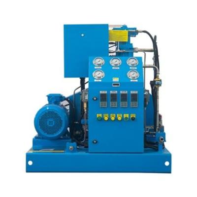 China Oxygen Booster Compressor with 8-13 Bar Pressure Range and 380V Power for Industrial Gas Systems for sale