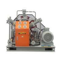 China Industrial Nitrogen Booster Compressor with 40 MPA Pressure for Food & Beverage Applications - Air/Water Cooling Options for sale