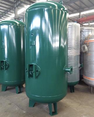 China Industrial Air Storage Tank for Compressed Air Systems with Safety Valve and 10-50 Bar Pressure Capacity for sale