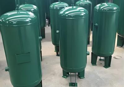 China S304 Stainless Steel Compressed Air Tank - 1-6 m³ Volume, 1.3-1.6 MPa Pressure, Vertical Air Receiver for Industrial Use for sale