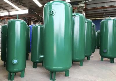 China S304 Stainless Steel Air Storage Tank 1-6m³ Capacity 1.3-1.6MPa Pressure for Industrial Compressed Air Systems for sale