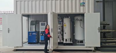 China Containerized Oxygen Generator 1-200 Nm3/h 93% Purity Industrial PSA Plant for sale