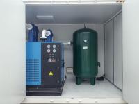 China Containerized Medical Oxygen Generato150Nm3/h PSA Oxygen Plant With Filling System for sale
