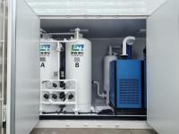 China Containerized Medical Oxygen Generato150Nm3/h PSA Oxygen Plant With Filling System for sale