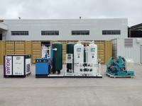 China Industrial Oxygen Generator Skid Mounted PSA Plant 50Nm3 Fully Automatic Unattended Operation for sale