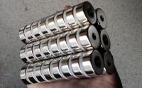 China N52 Neodymium Magnet Circular Tube Radial Oriented Sintered for sale