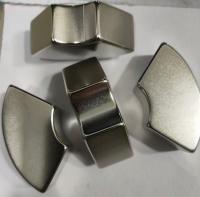 China Rare Earth Neodymium Magnet Ring N35 Arc Motor Grade Custom Shapes for sale