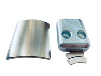 China Neodymium Magnet Ring Cylinder 100mm N52 Strong Suction for Motor for sale
