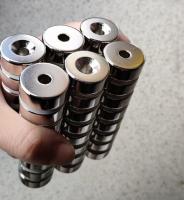 China N52 Neodymium Magnet Circular Tube Radial Oriented Sintered for sale