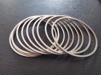 China N52 Neodymium Ring Magnet Stainless Steel Thickness Magnetized for sale